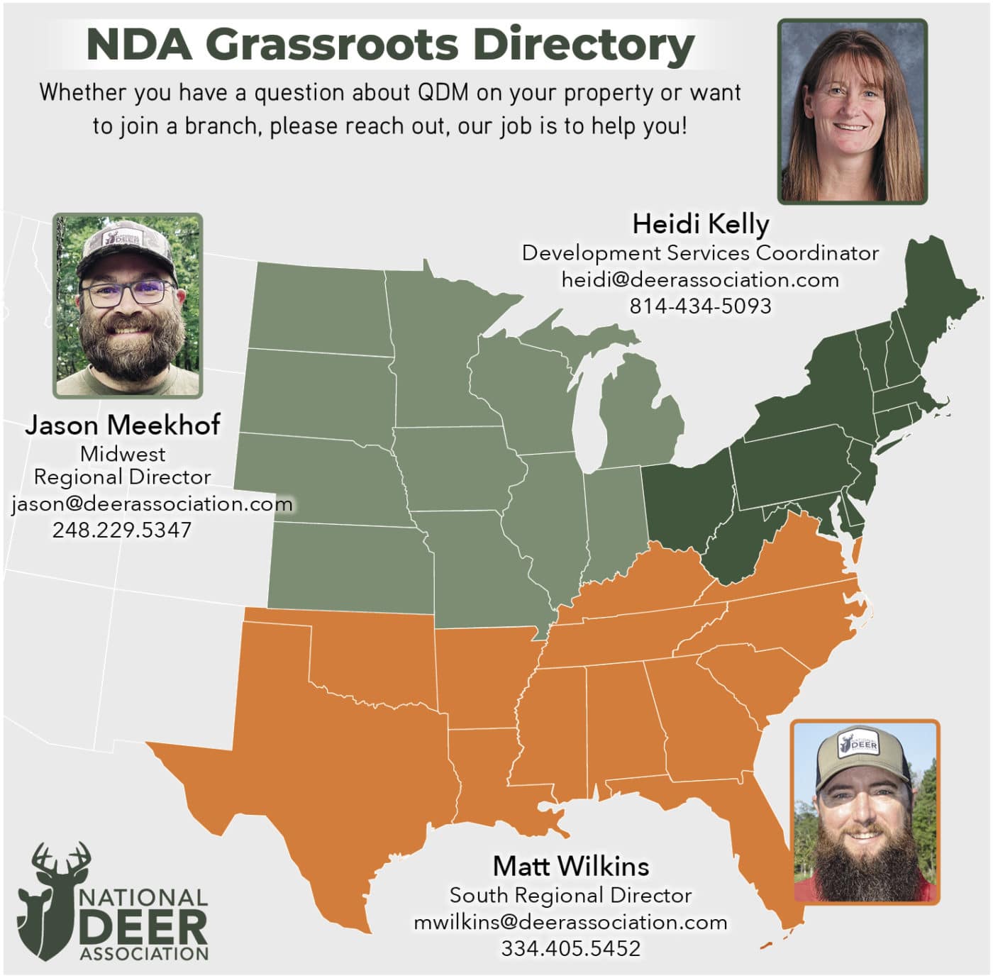 RD Map Heidi 2023 | National Deer Association
